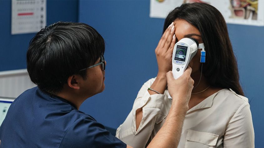 RETeval ERG Device at Texas State Optical | Santa Fe