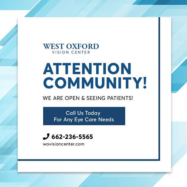 Optometrist in Oxford MS - Dr. Riffe | West Oxford Vision Center