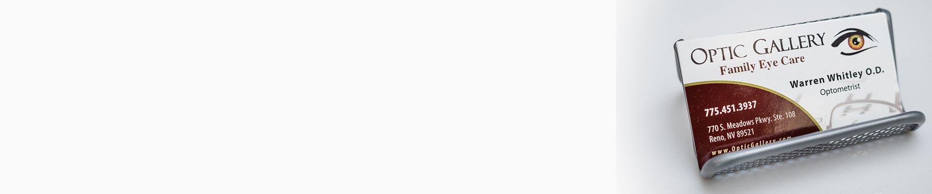 Warren Whitley, OD | Optic Gallery South Meadows