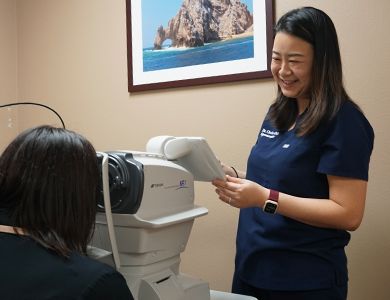 Topcon Solos Autolensmeter At Focal Optometry in San Diego