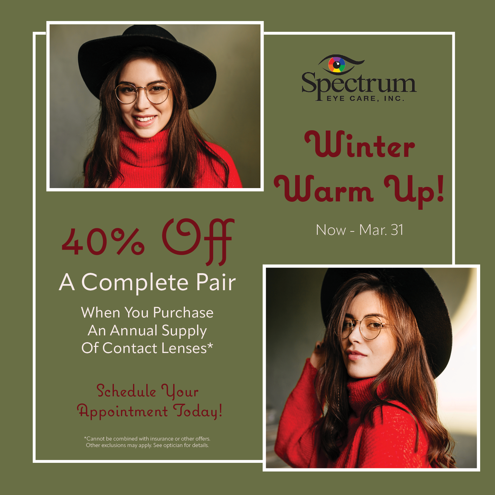 Eye Doctors in Lima & Findlay, OH | Spectrum Eye Care Clinic